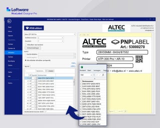 NiceLabel 10 Designer Pro - ALTEC industrial identification B.V.